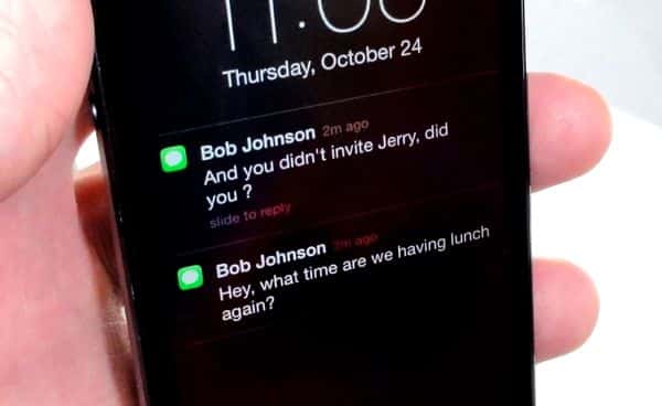 How To Keep Text Messages From Appearing On The IPhone Lock Screen